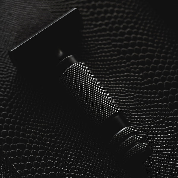 Black Double Edge DE Safety Razor - The Holy Black Trading Co